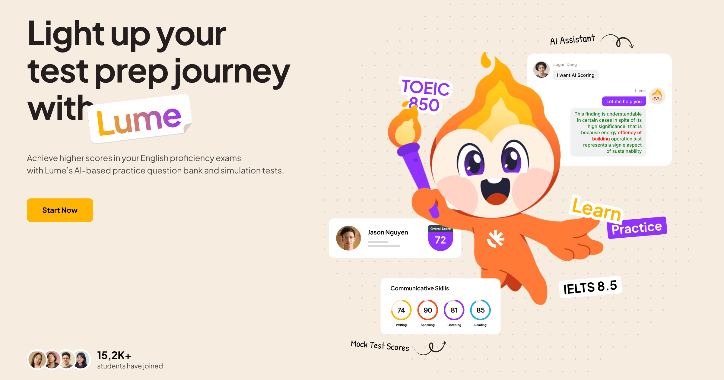 Cùng Lume Test Vượt Qua Các Bài Thi Tiếng Anh Dễ Dàng